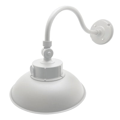 Envision LED-GNB-3P50-TRI-WH-PC Gooseneck Barn Light - White — The ...