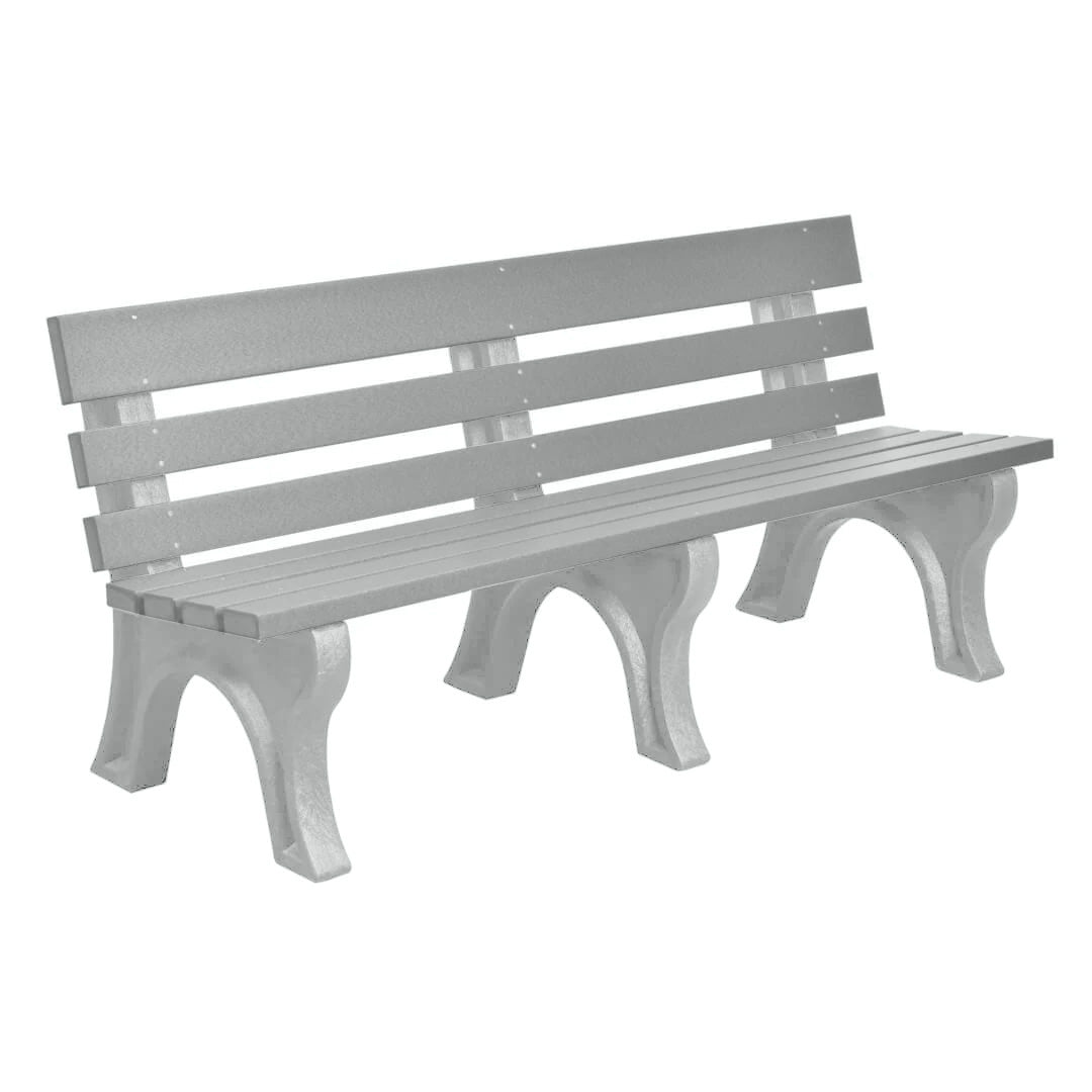 Wildridge Gray Heritage Outdoor Park Bench | Wildridge | LCC-125-WBLG ...