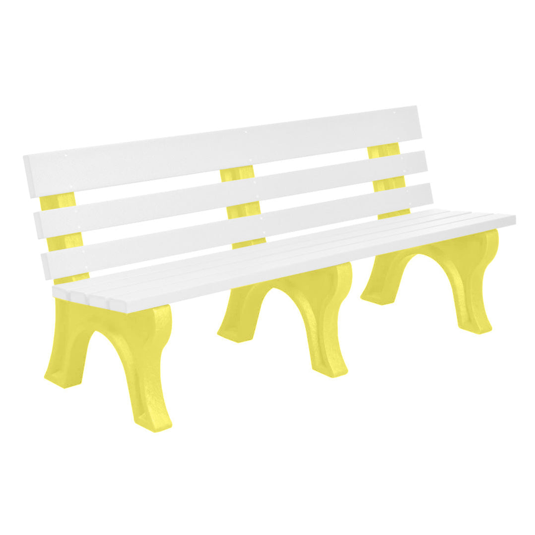Wildridge White Heritage Outdoor Park Bench | Wildridge | LCC-125-WBLWH ...