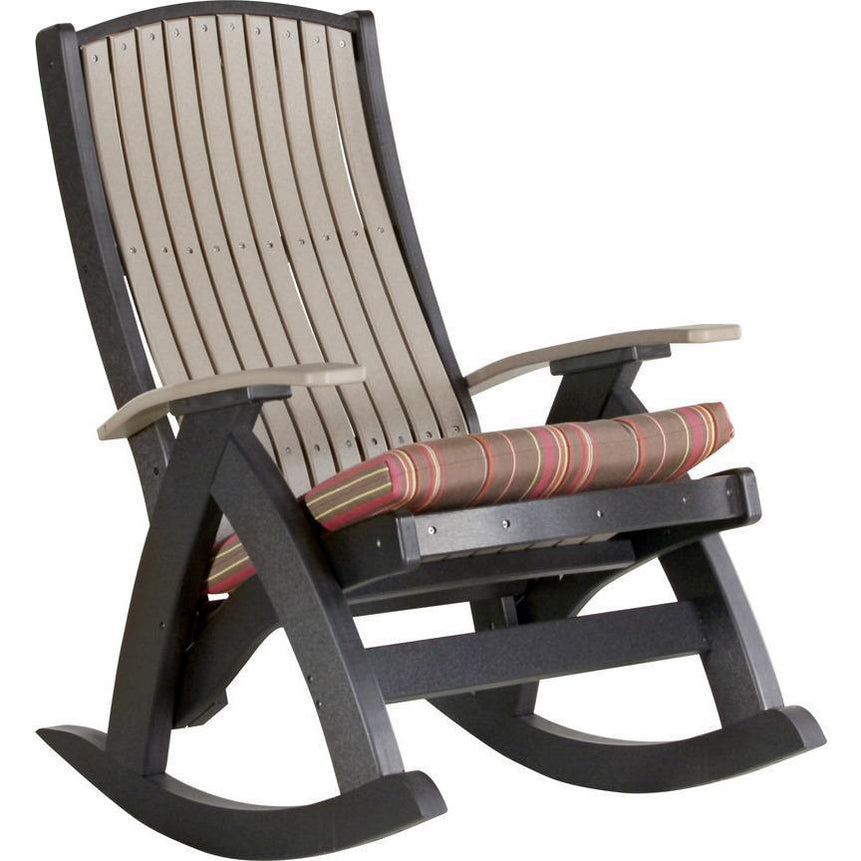 LuxCraft Recycled Plastic Comfort Porch Rocking Chair | LuxCraft | PCRC ...