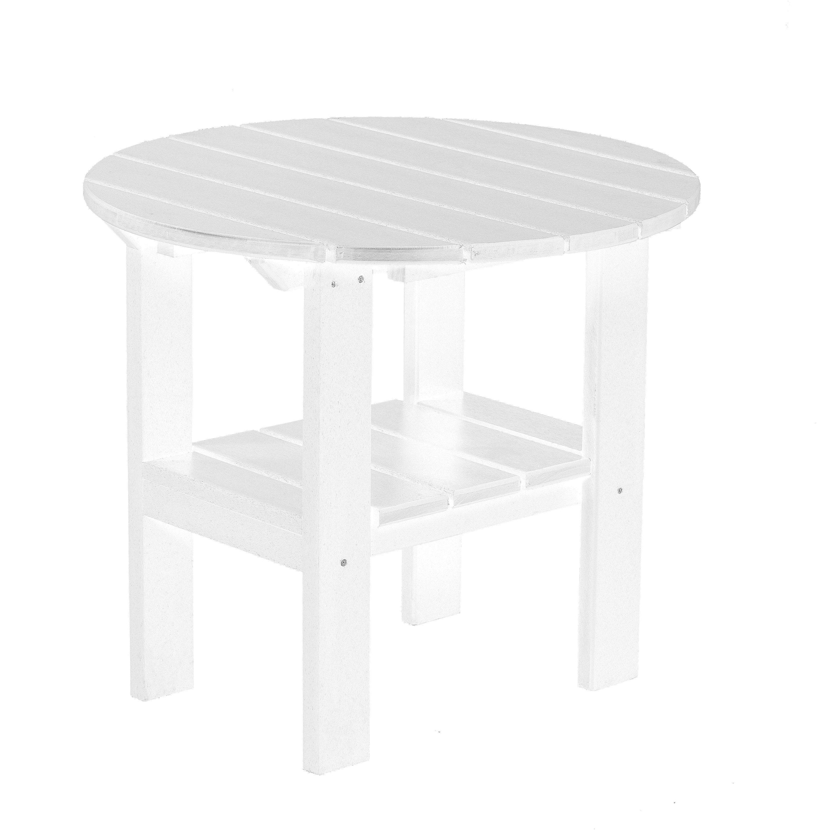 Wildridge Classic Recycled Plastic Round Side Table | Wildridge | LCC ...