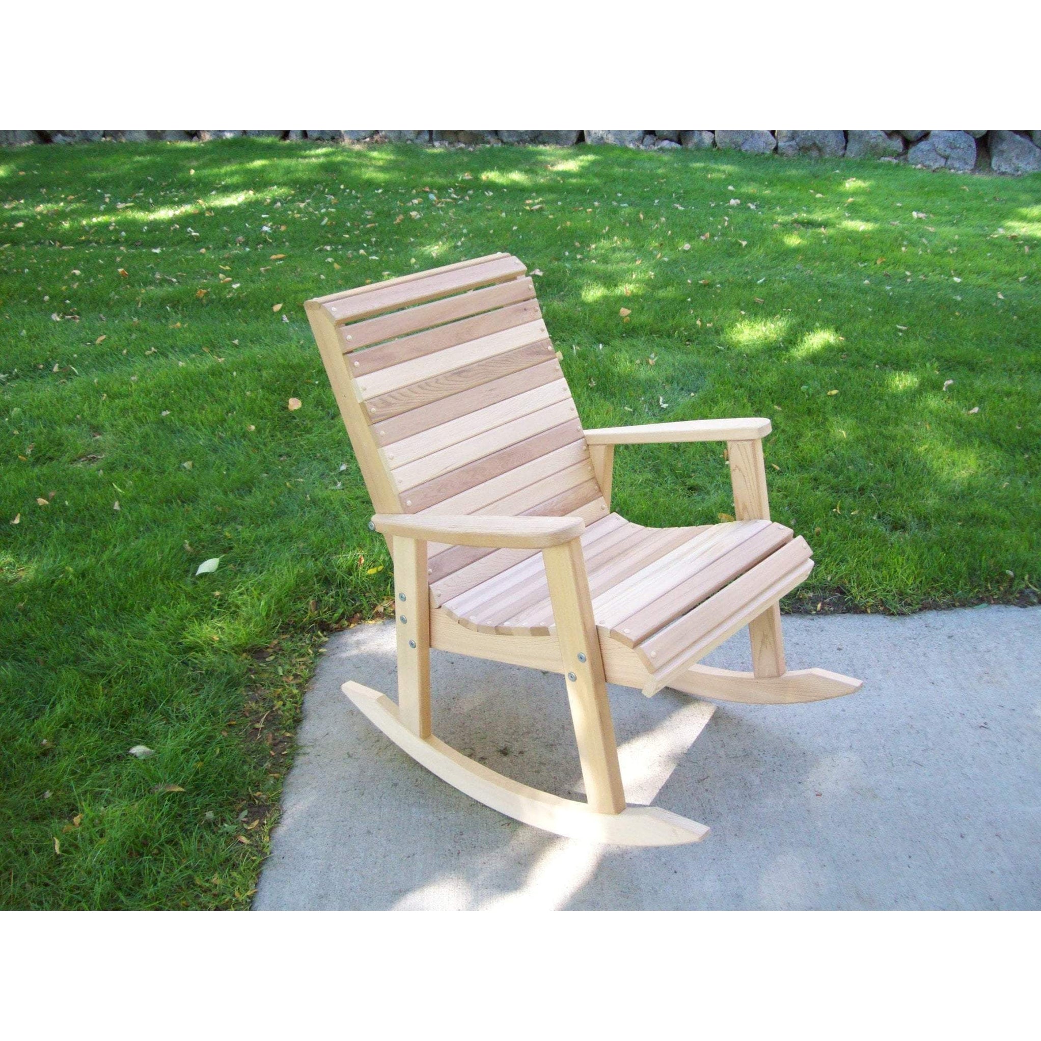 Wood Country T&L Red Cedar Rocking Chair | Wood Country | WCRCRC ...
